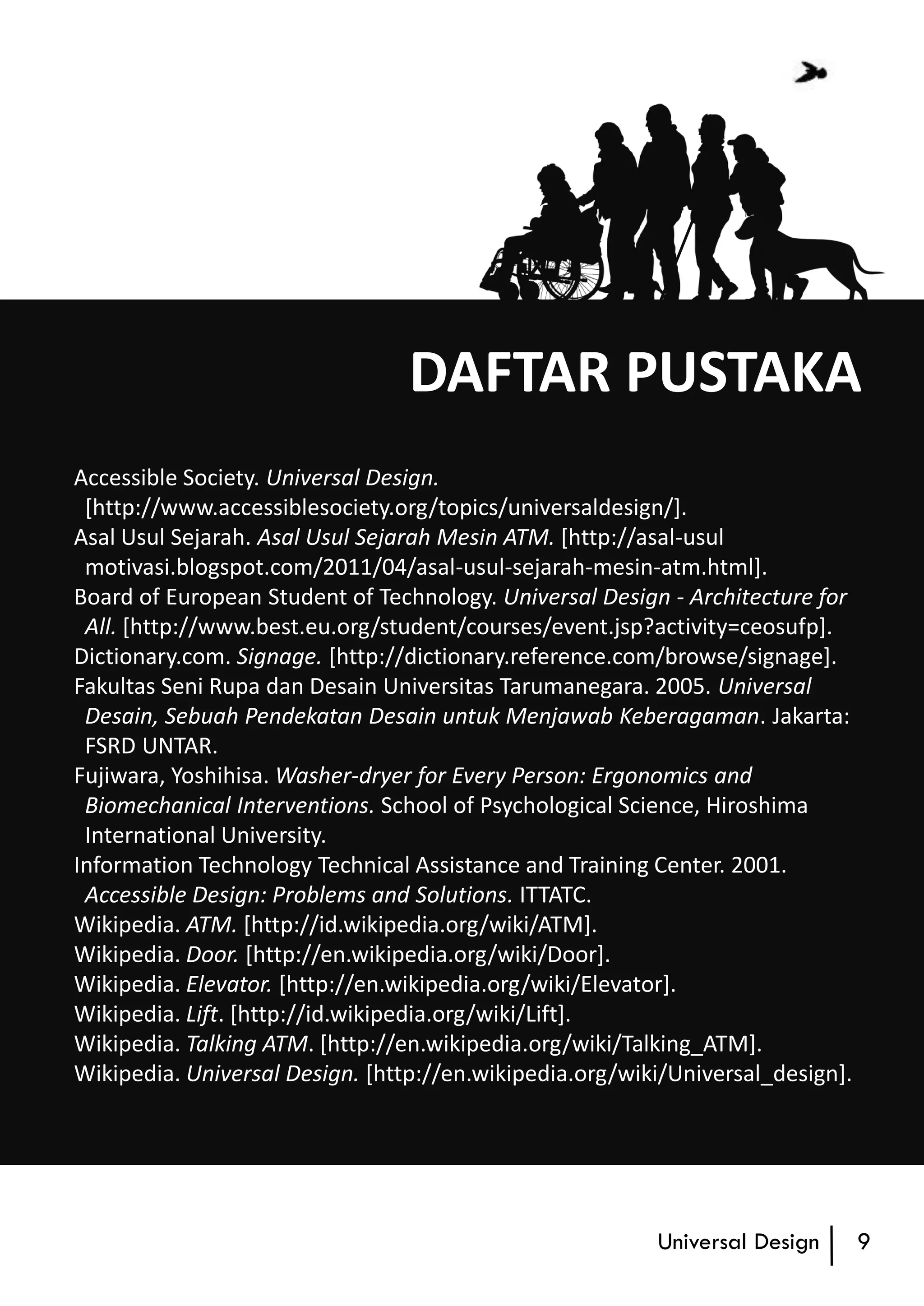 Azas Perancangan Arsitektur: Universal Design | PDF