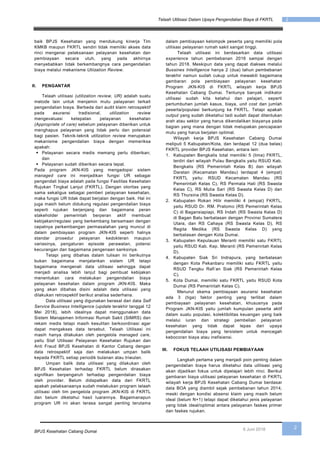 Makalah UR Competition 2018 BPJS Kesehatan | PDF
