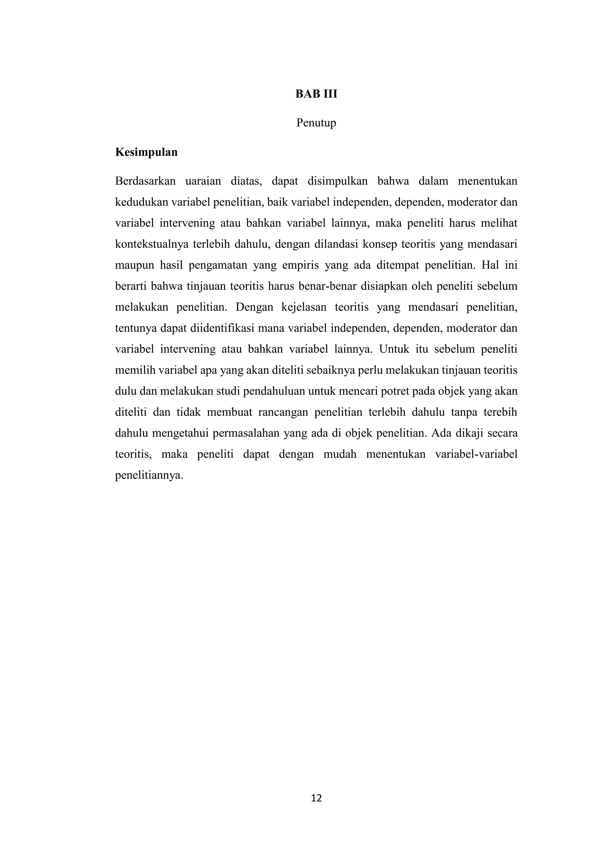 Makalah Variabel Penelitian.docx