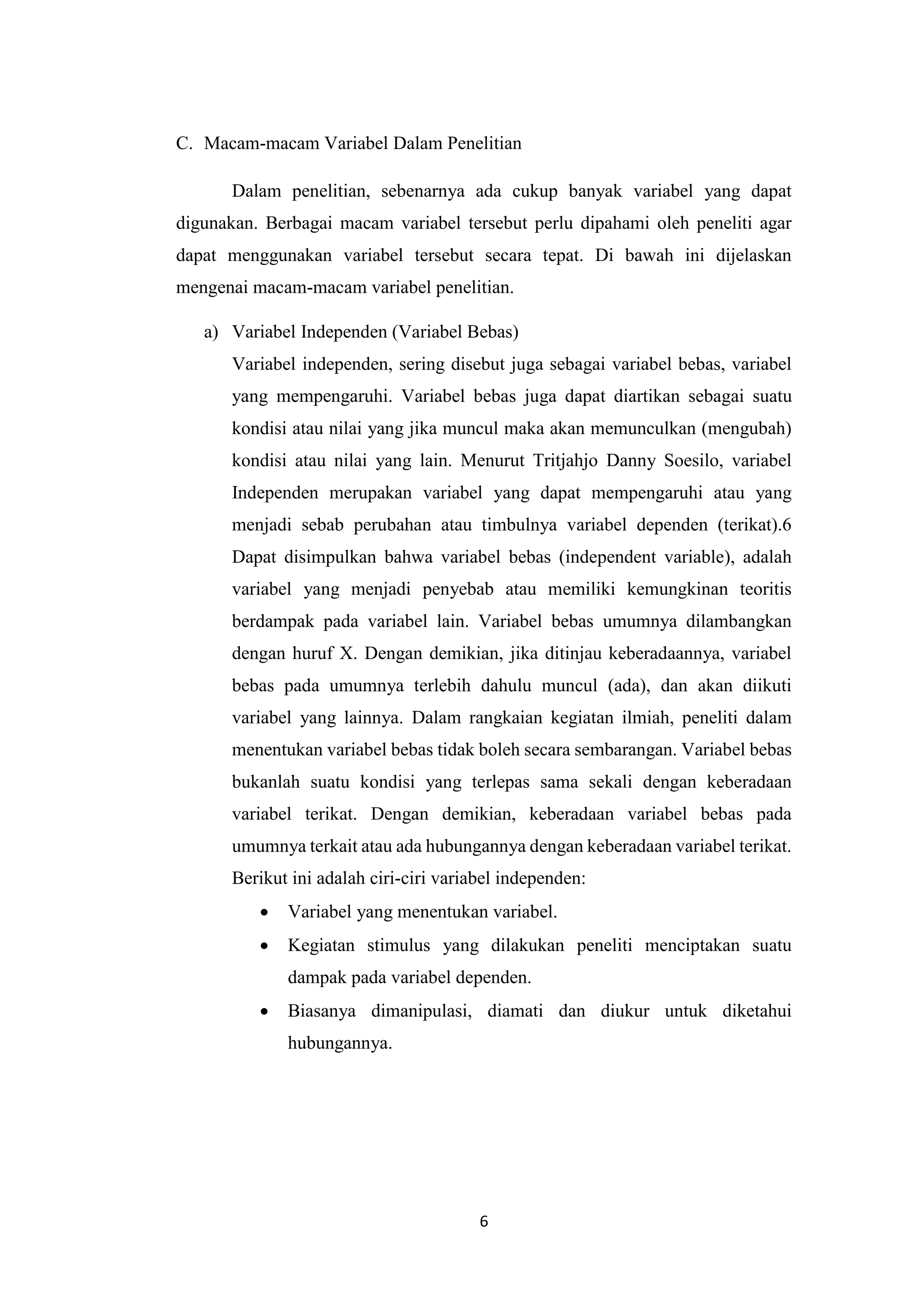 Makalah Variabel Penelitian.docx