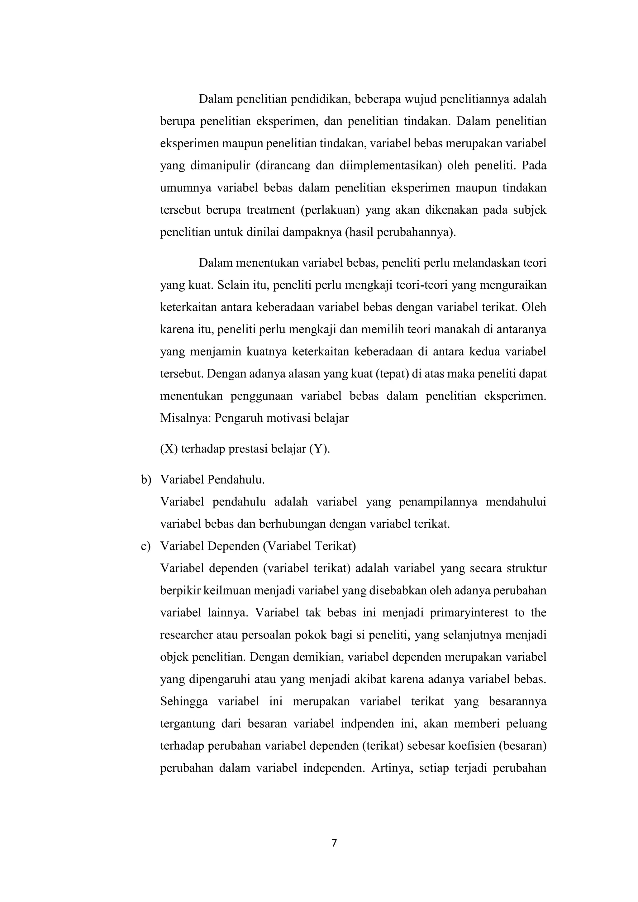 Makalah Variabel Penelitian.docx