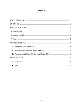 MAKALAH VISUAL STUDIO 2010.docx