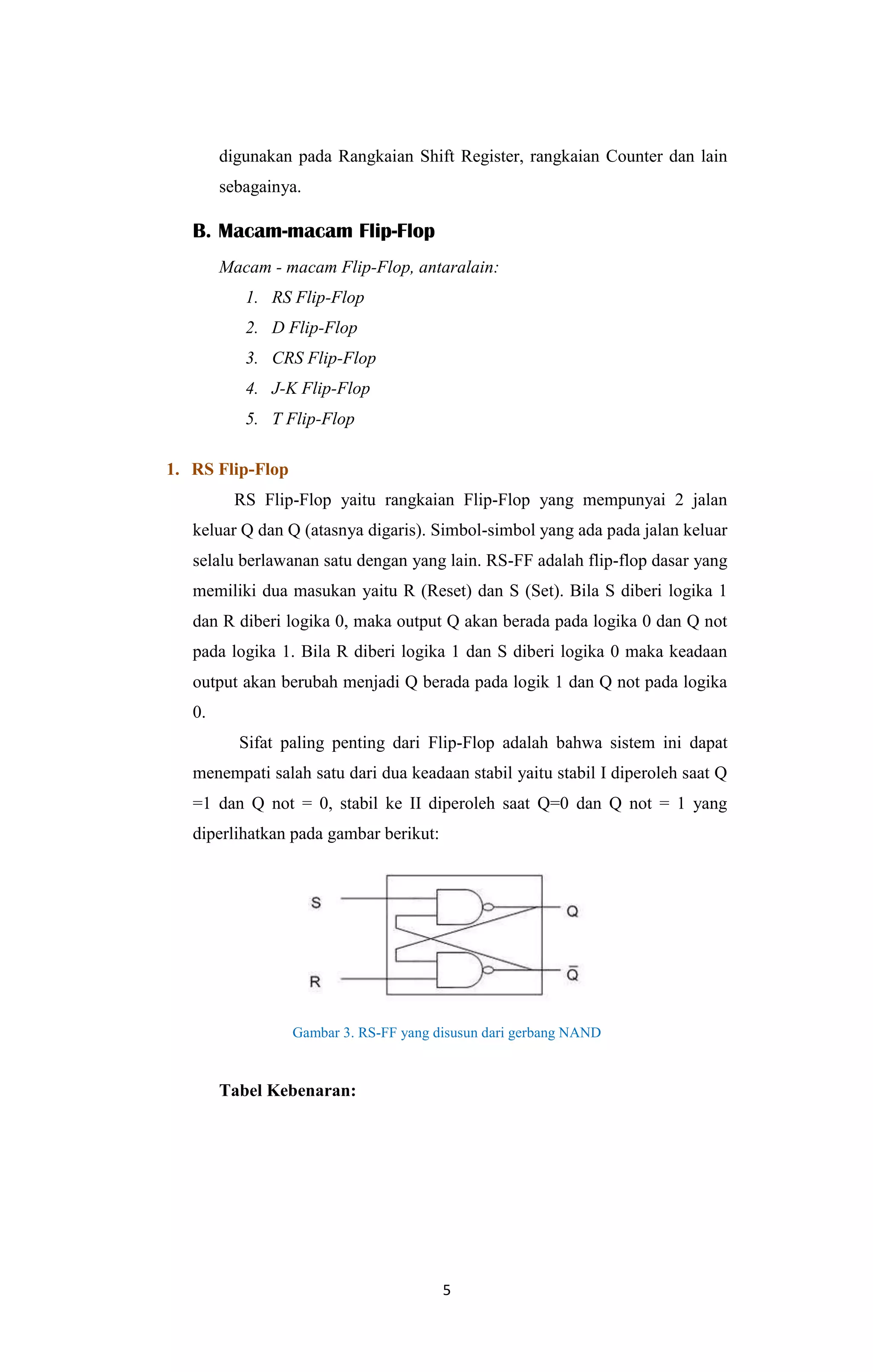 Flip-Flop | DOCX