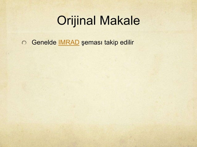 Makale nasil yazilir | PPTX