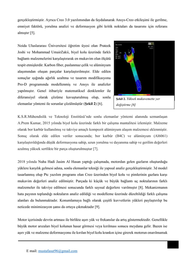 Connecting Rod FEA | PDF