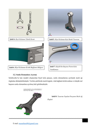 Connecting Rod FEA | PDF