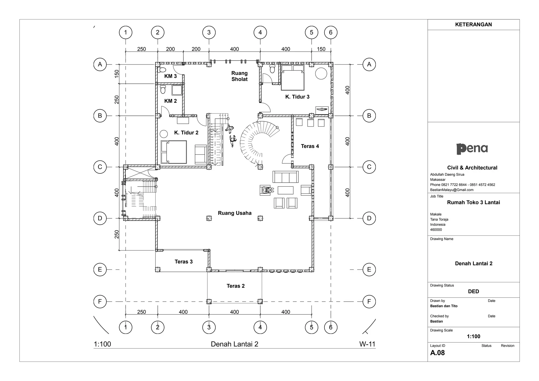 ded rumah 3 lantai | PDF