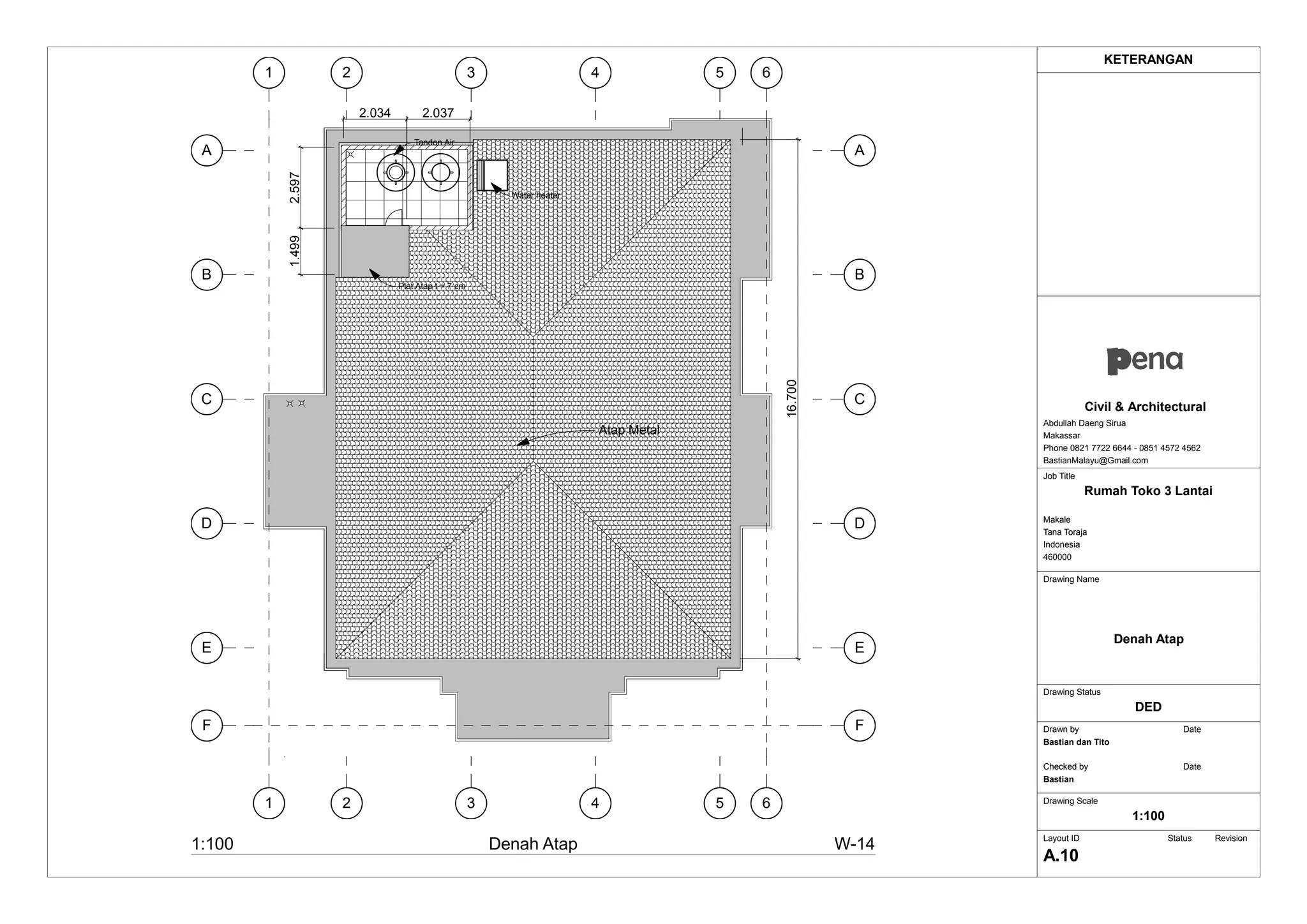 ded rumah 3 lantai | PDF