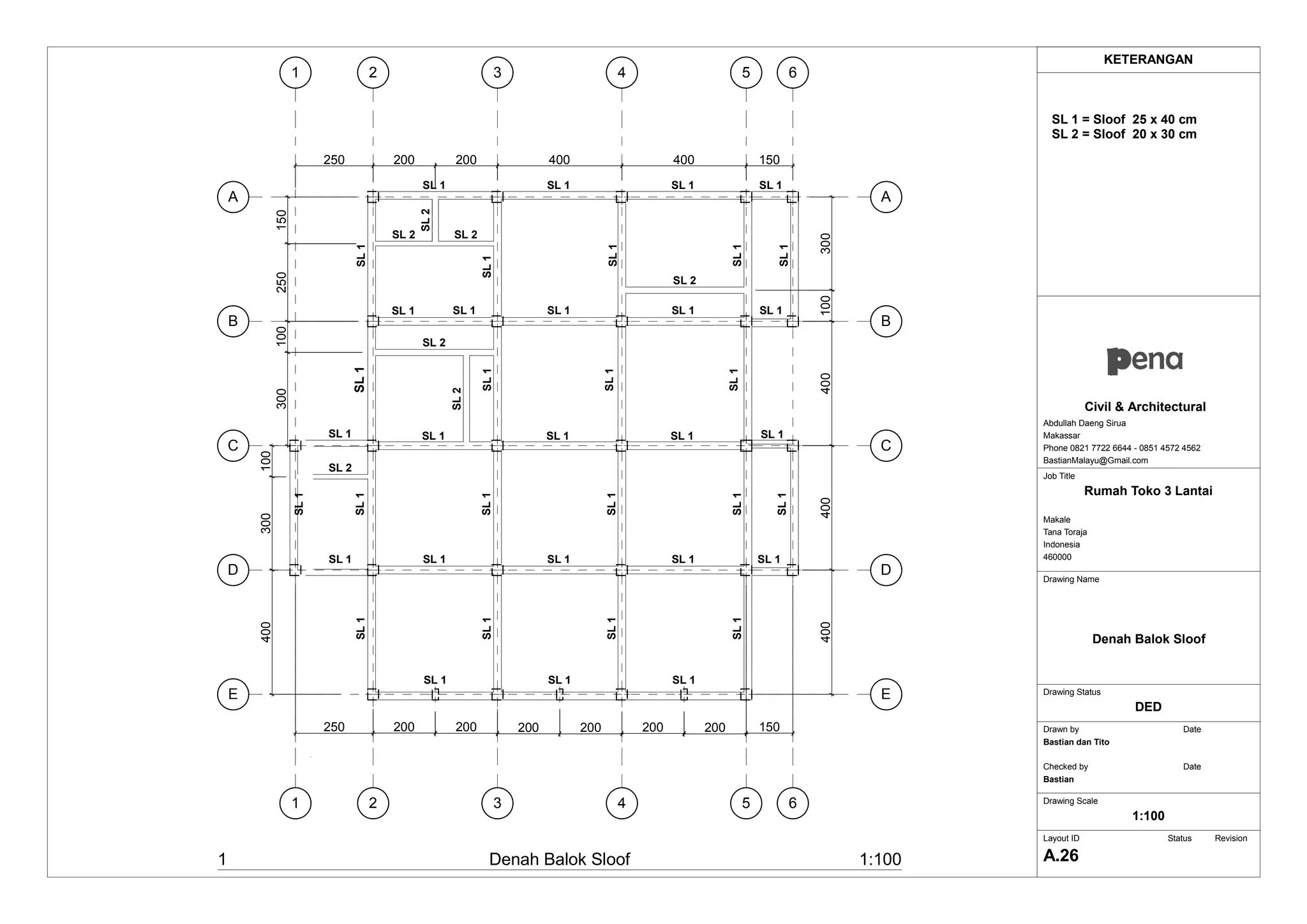 ded rumah 3 lantai | PDF
