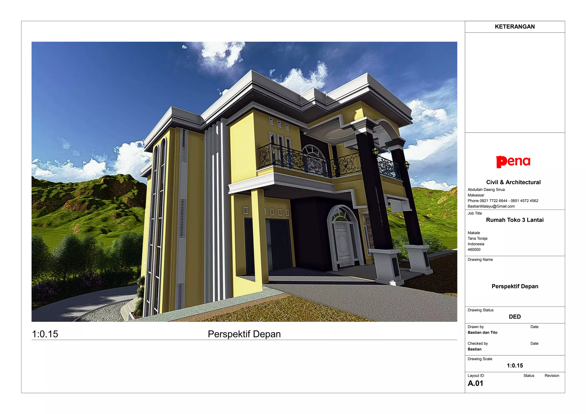 ded rumah 3 lantai | PDF