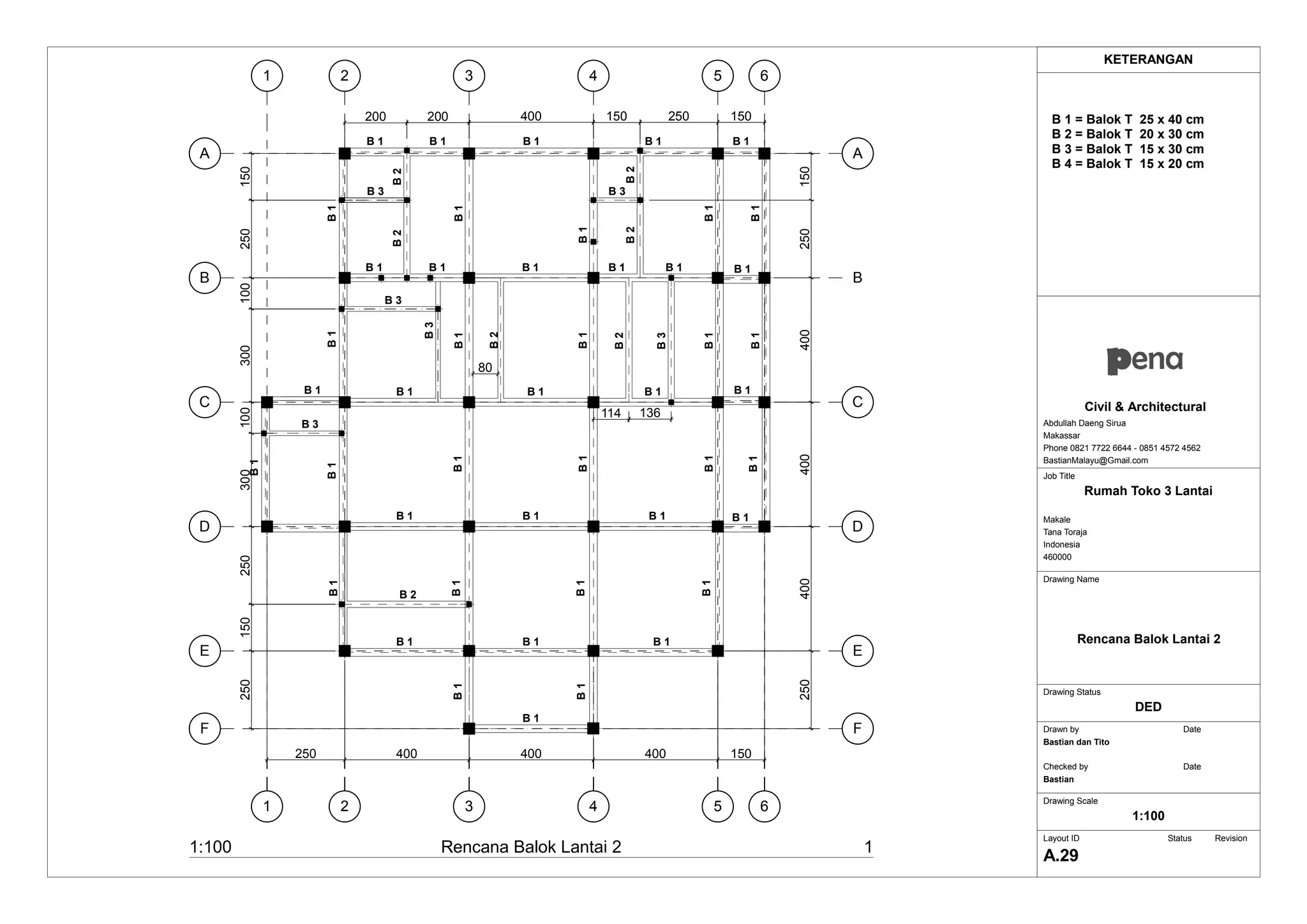 ded rumah 3 lantai | PDF