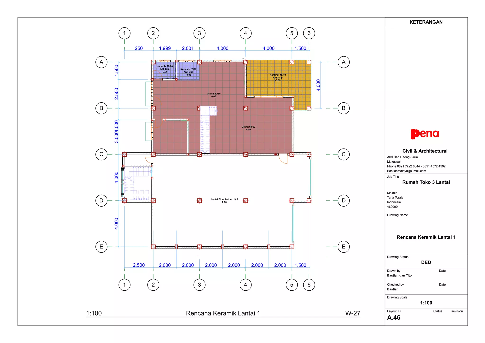 ded rumah 3 lantai | PDF