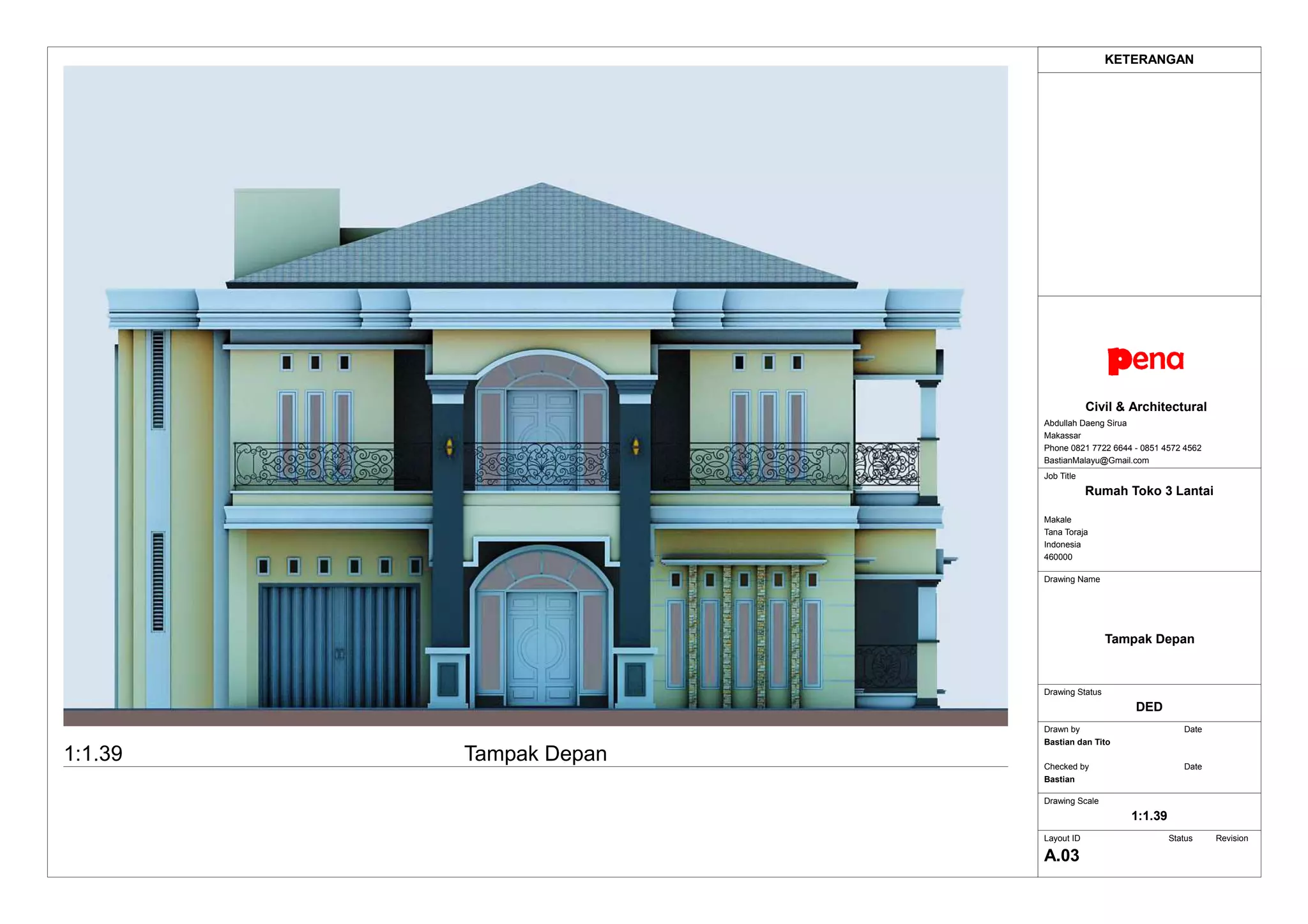ded rumah 3 lantai | PDF