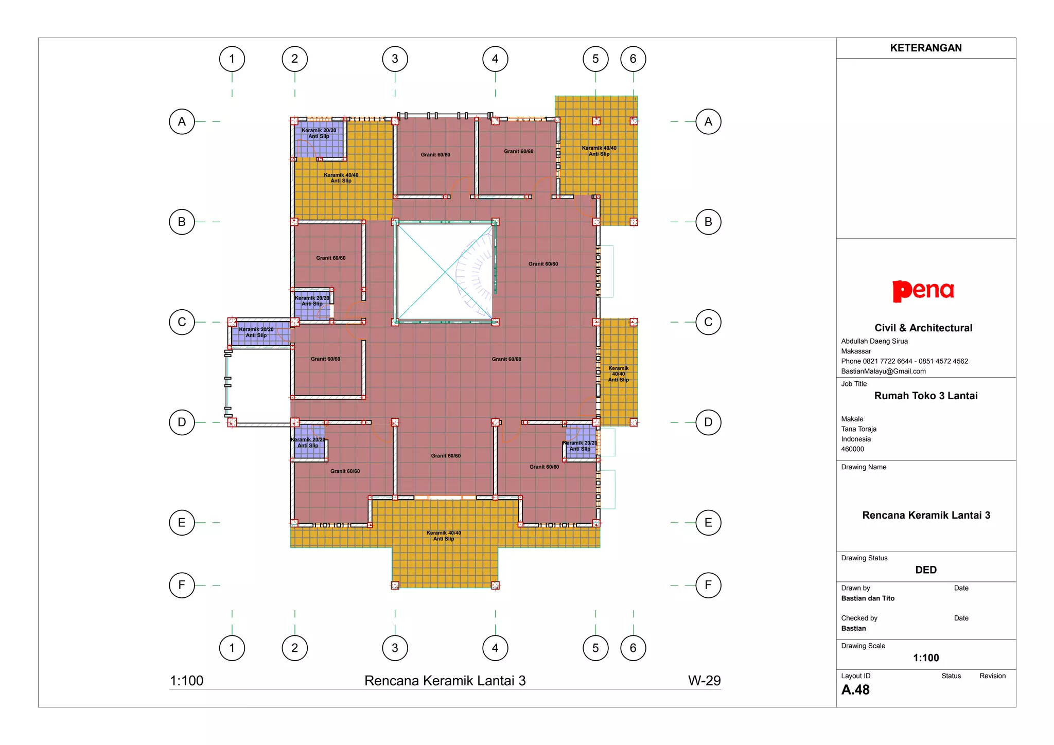ded rumah 3 lantai | PDF