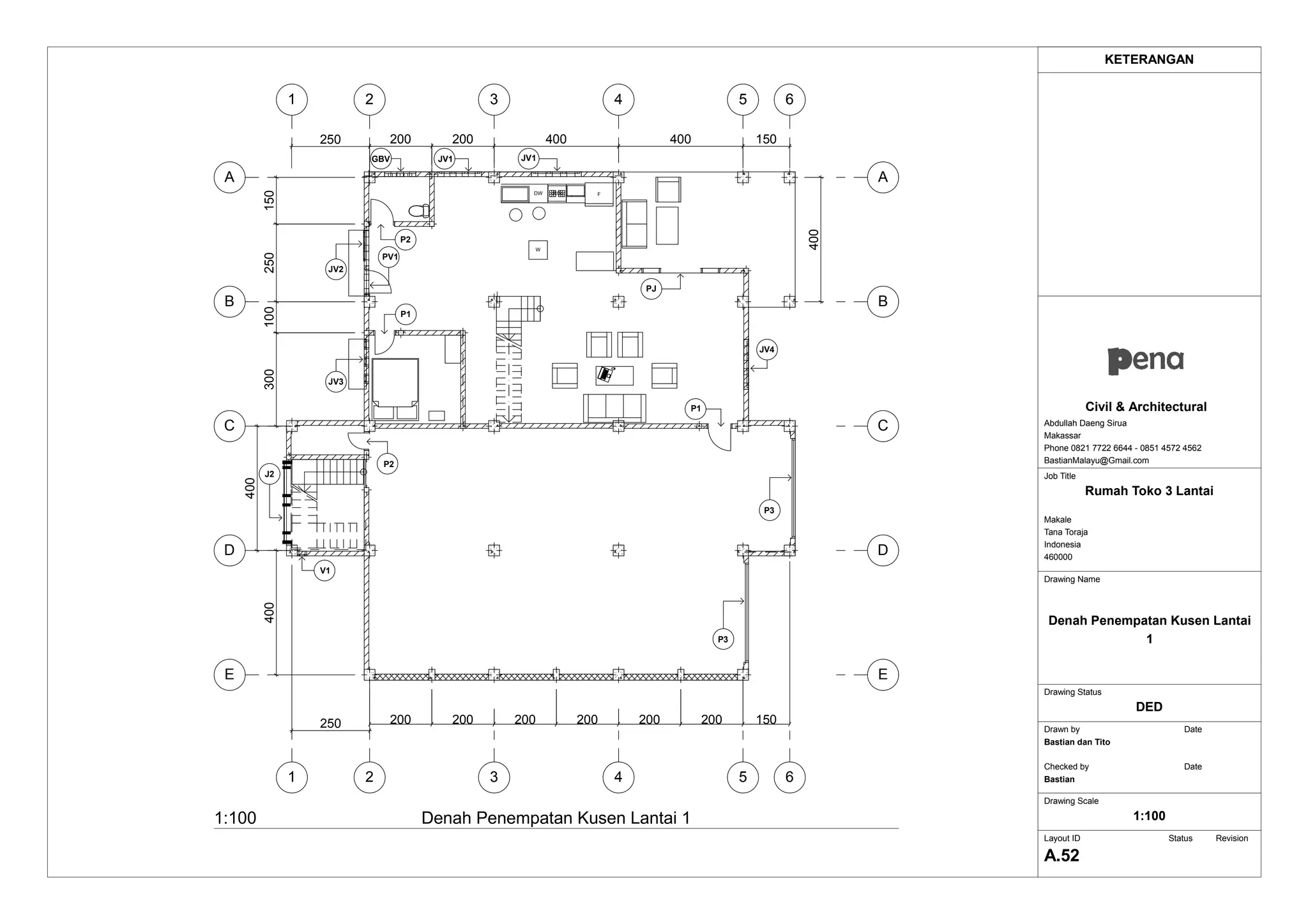 ded rumah 3 lantai | PDF