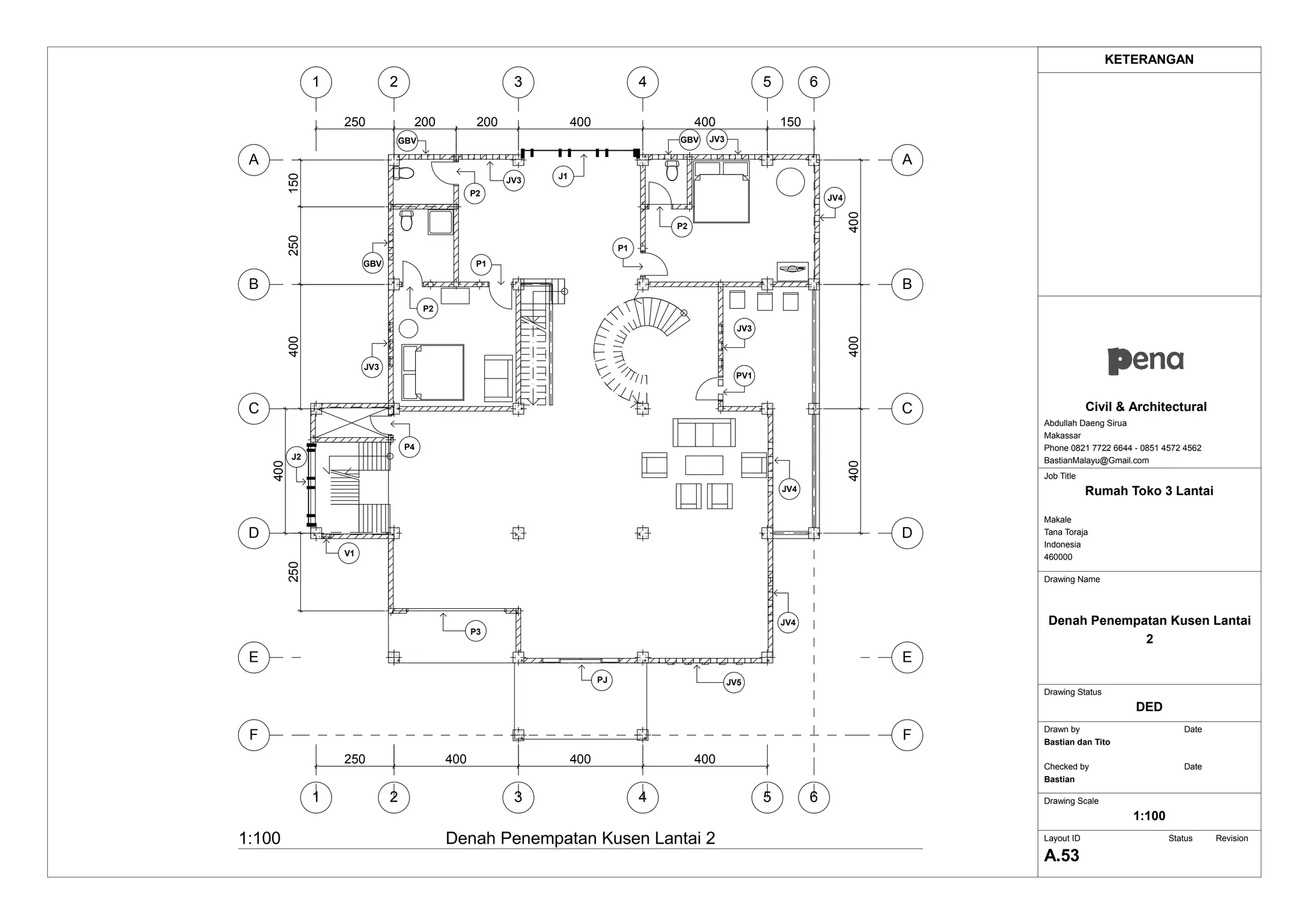 ded rumah 3 lantai | PDF