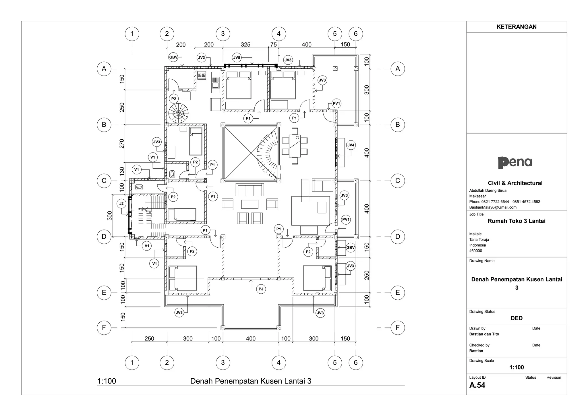 ded rumah 3 lantai | PDF