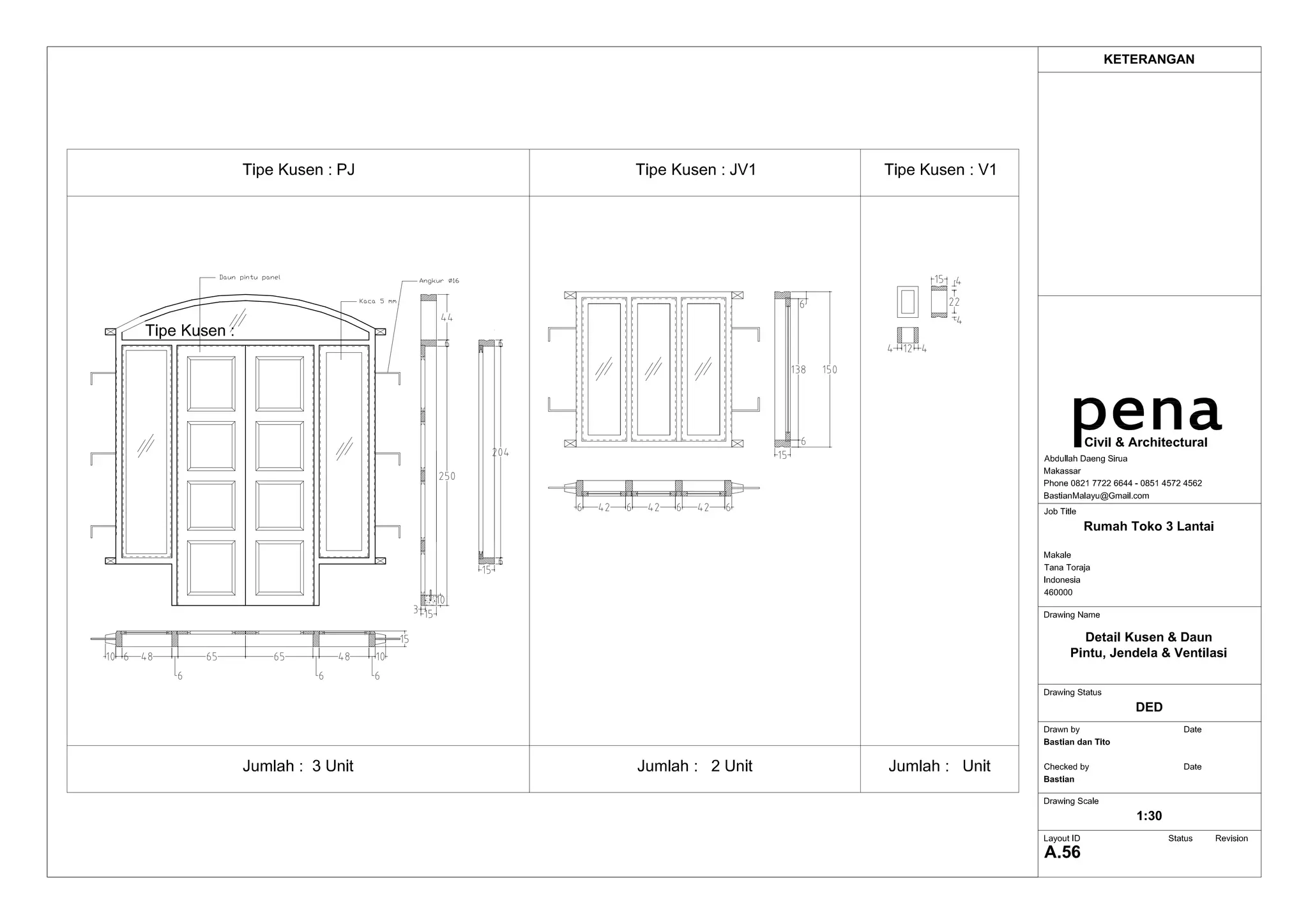 ded rumah 3 lantai | PDF