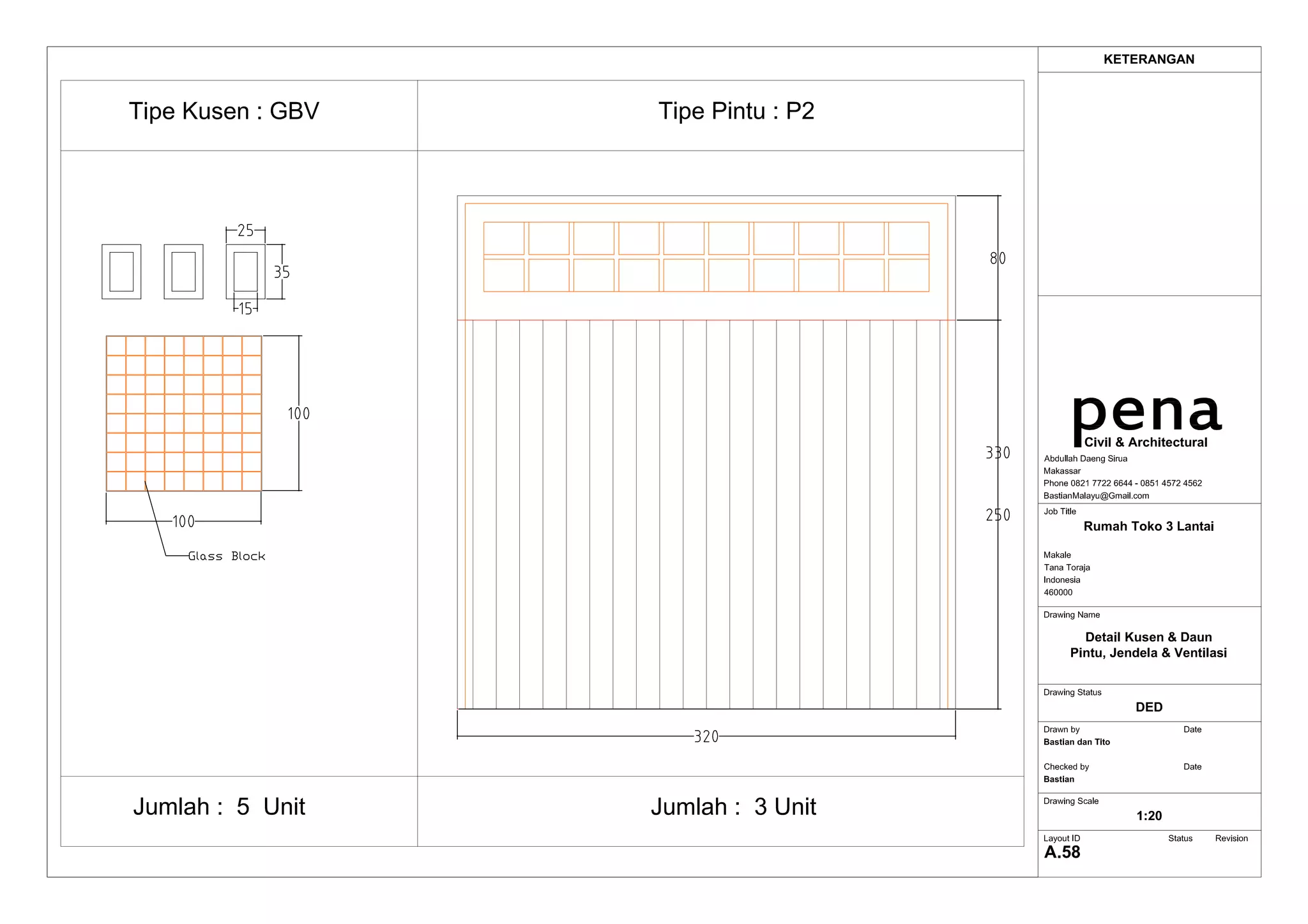ded rumah 3 lantai | PDF