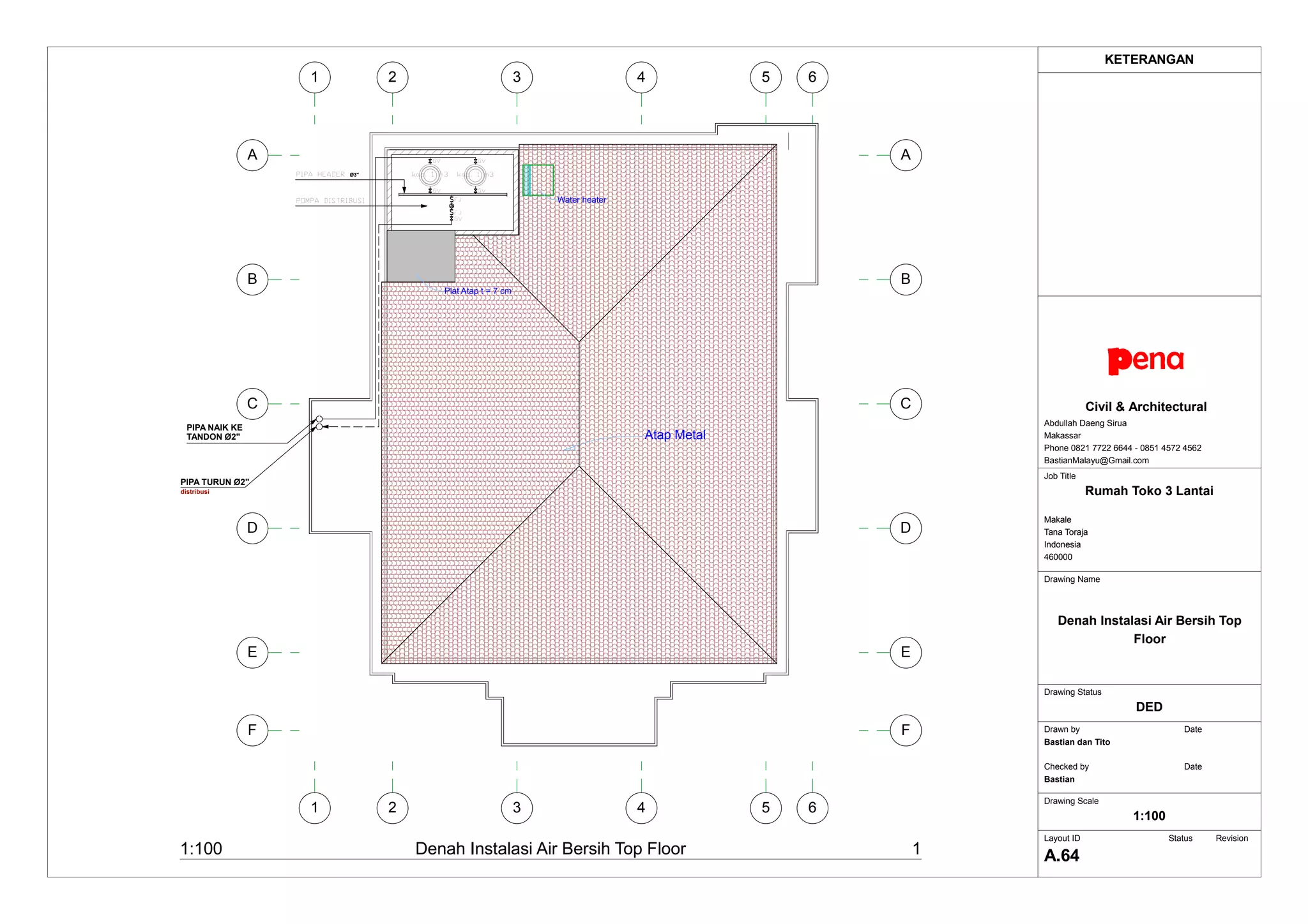 ded rumah 3 lantai | PDF