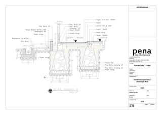 ded rumah 3 lantai | PDF