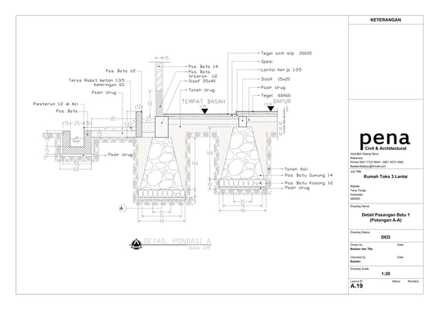 ded rumah 3 lantai | PDF