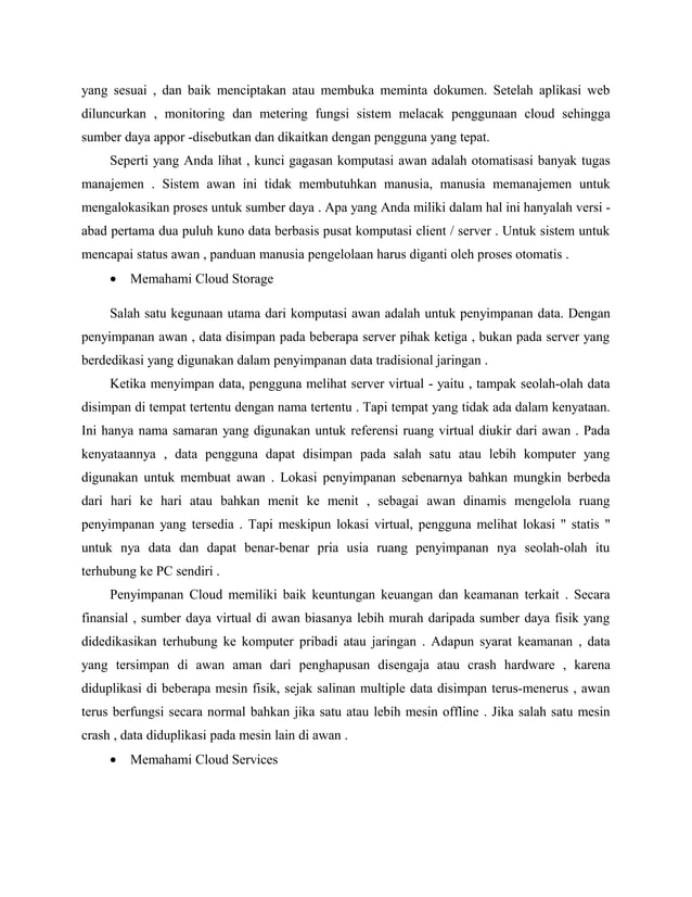 Makallah cloud | DOC