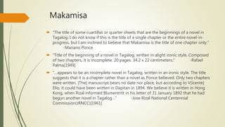 Makamisa Analysis | PPTX