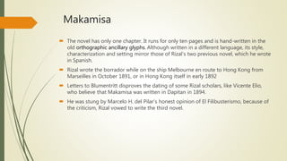 Makamisa Analysis | PPTX