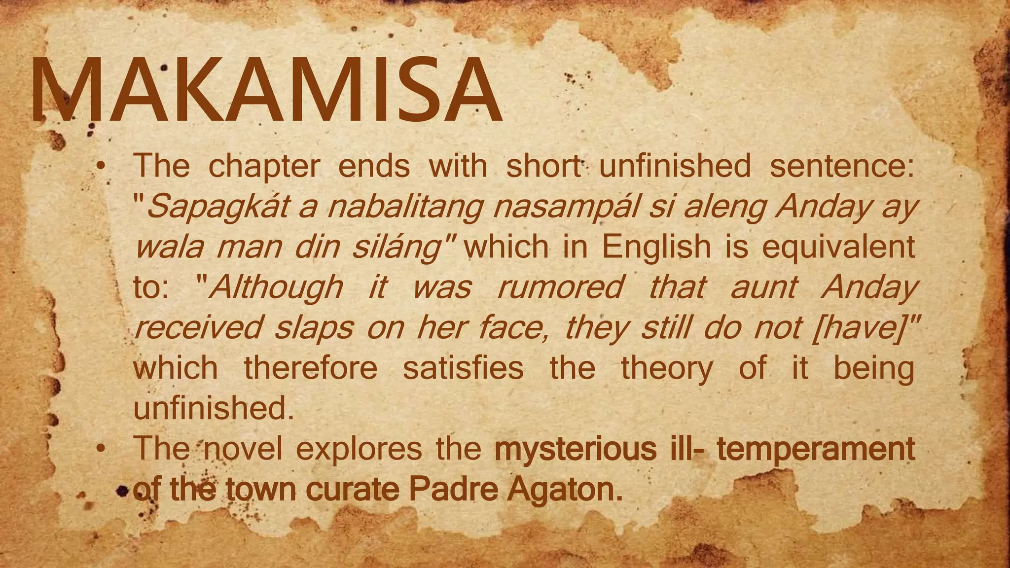 MAKAMISA-REPORT in Rizal's Life and Works.pptx