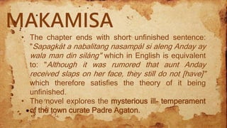 MAKAMISA-REPORT in Rizal's Life and Works.pptx