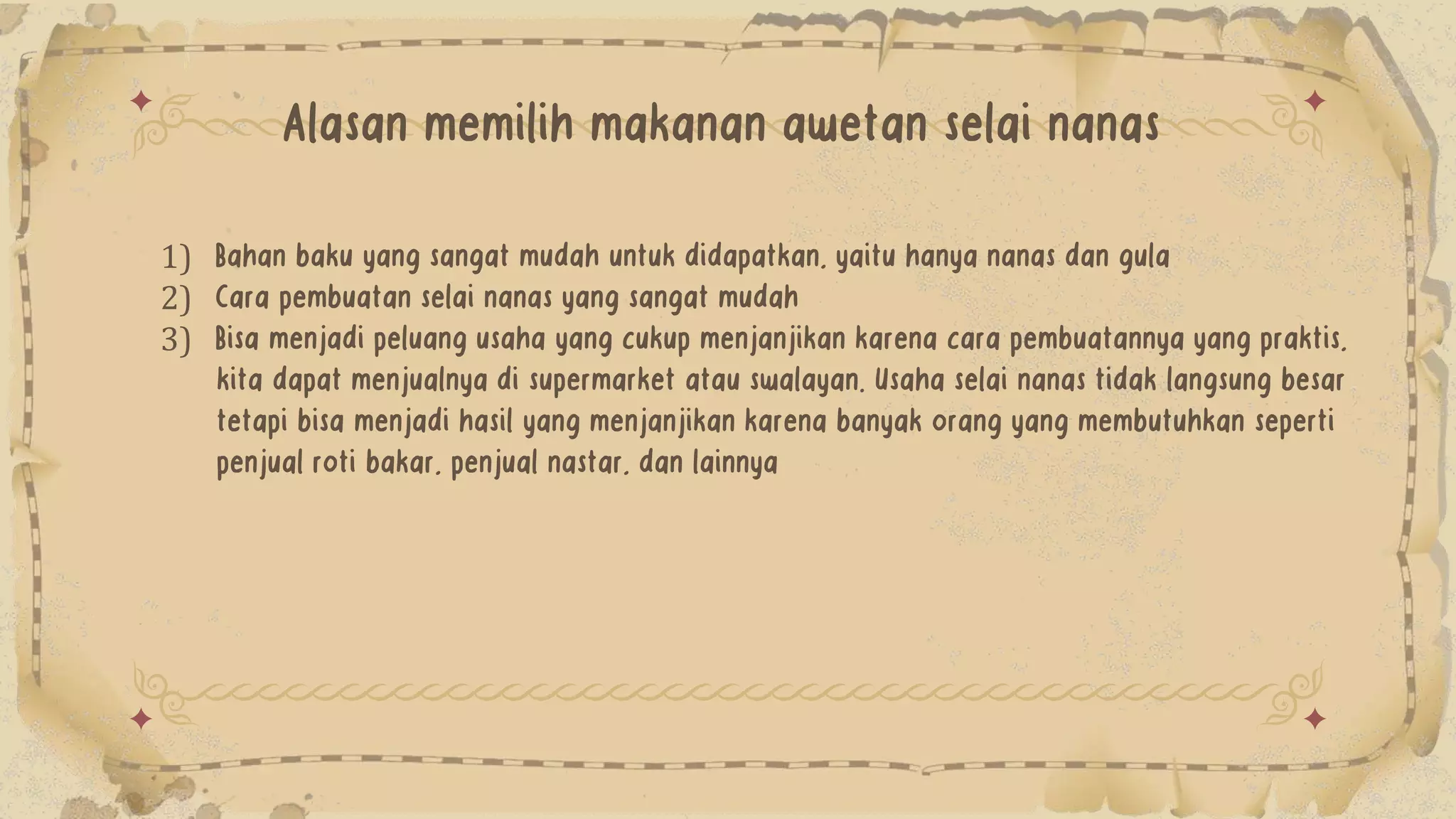 Makanan Awetan dari Bahan Baku Nabati (Selai.pptx