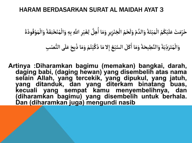 MAKANAN DAN MINUMAN HALAL DAN HARAM MENURUT AGAMA ISLAM DIIL.pptx