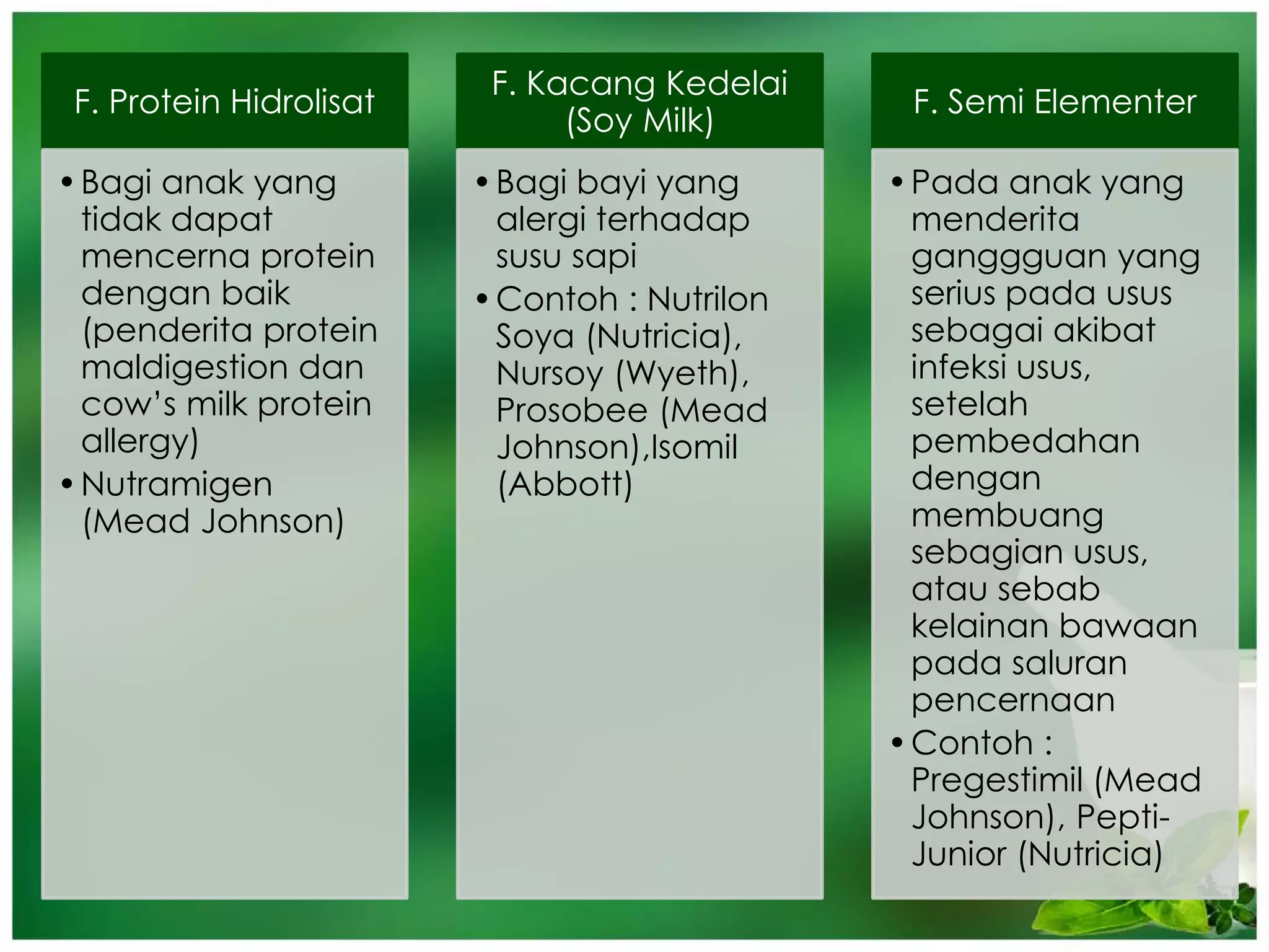 Makanan formula | PDF