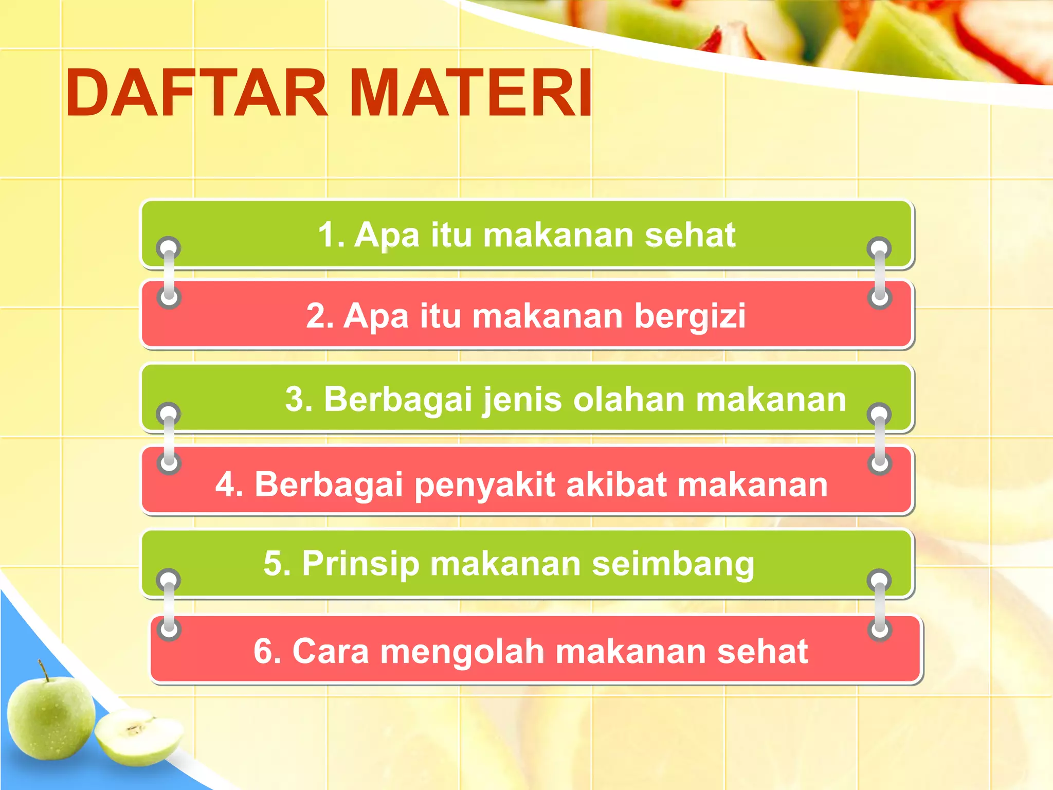 Makanan sehat dan bergizi | PDF