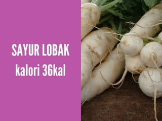 Daftar makanan sehat untuk diet alami dan cepat | PDF