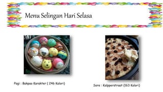 Makanan selingan anak usia 6 8 tahun | PPTX