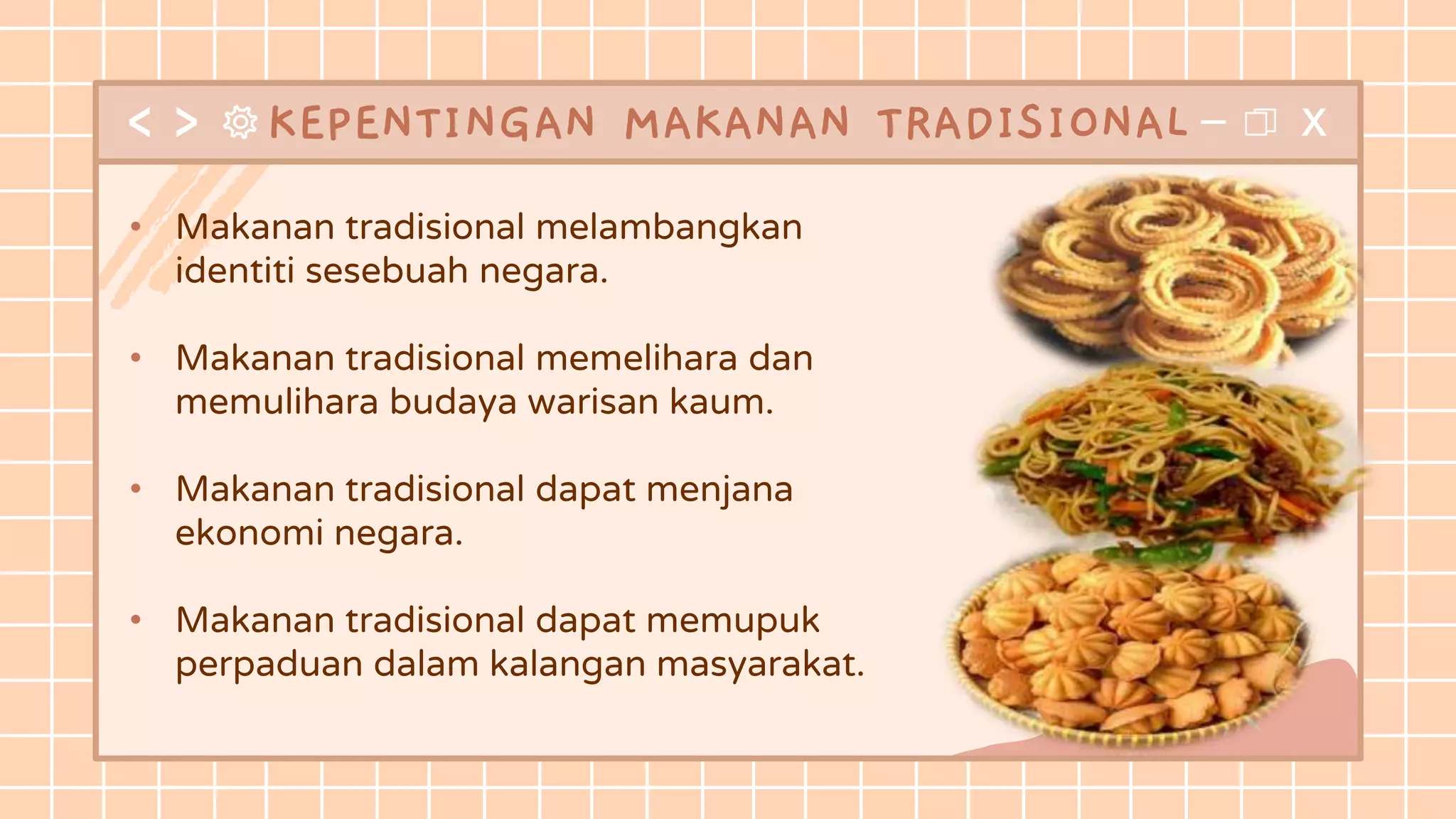 Makanan tradisional di malaysia (group 4) | PPTX