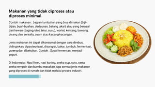 Makanan Ultra Proses untuk informasi anak sekolah | PDF