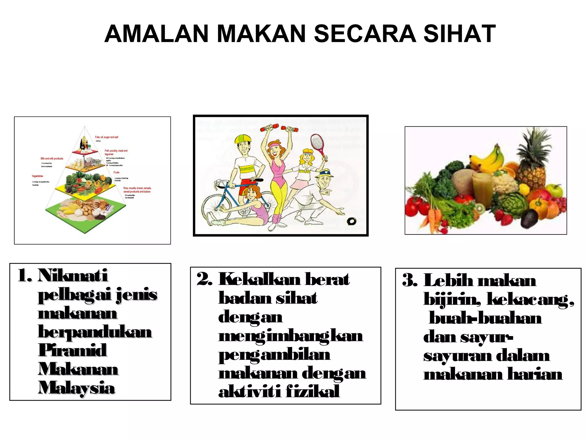 Makan secara sihat | PPT