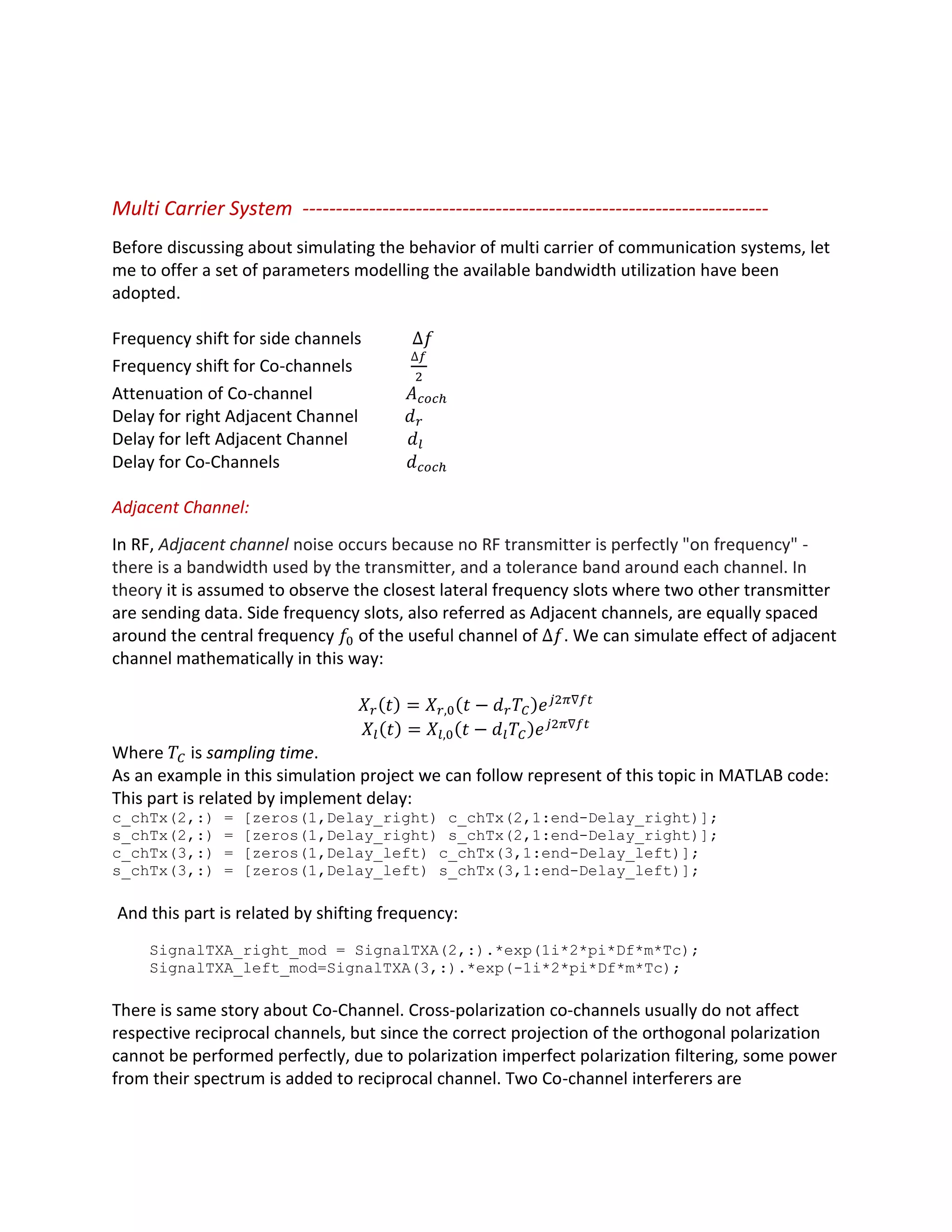 Computer Aided Design Of Communication Systems Simulation
