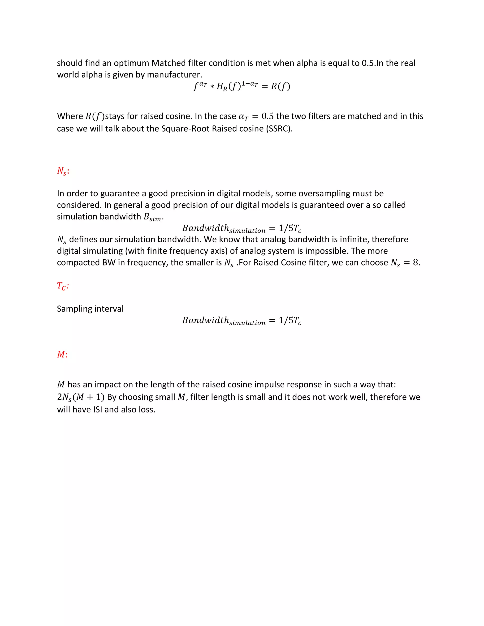 Computer Aided Design Of Communication Systems Simulation