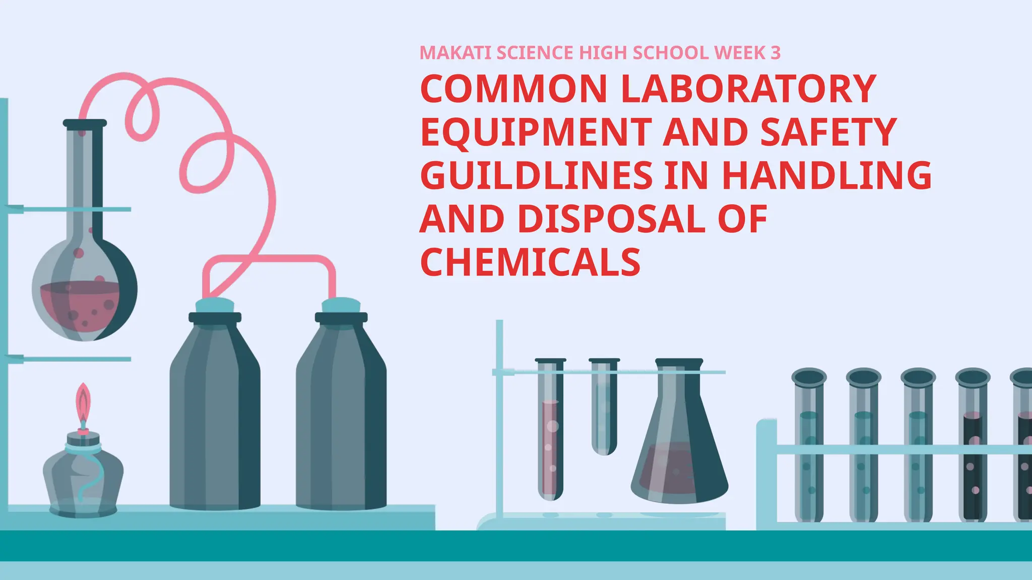 Common Laboratory Equipment and safety guildlines in handling and ...