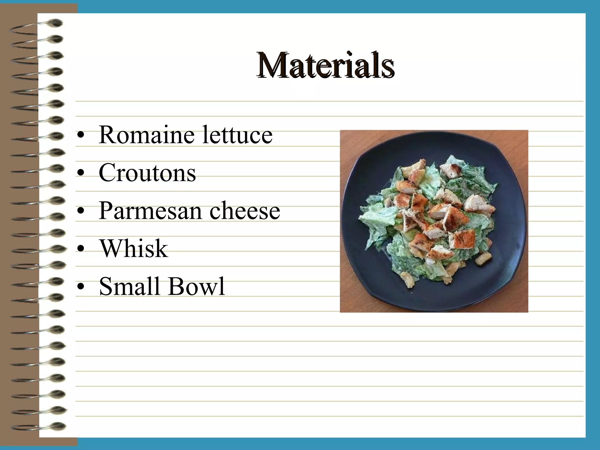 Make A Salad | PPT