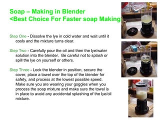 make-home-made-soap as a STEM Project.ppt