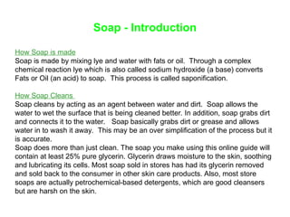 make-home-made-soap as a STEM Project.ppt