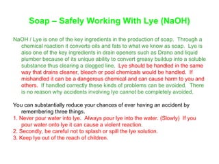 make-home-made-soap as a STEM Project.ppt