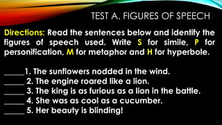 quiz on poetry, figures of speech, elements of poetry, types of imagery ...