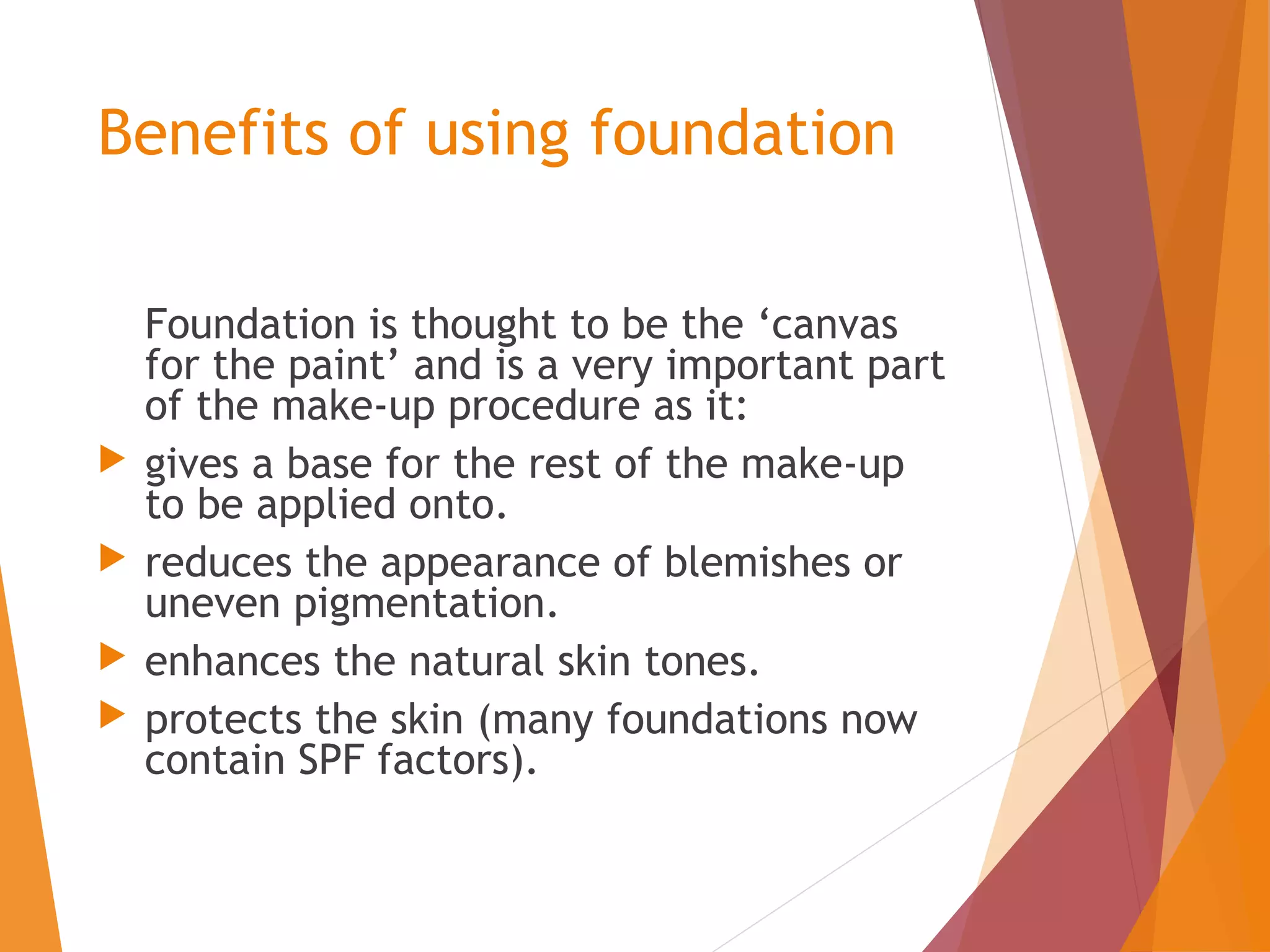 Make up foundation | PPT