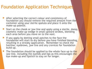 Make up foundation | PPT